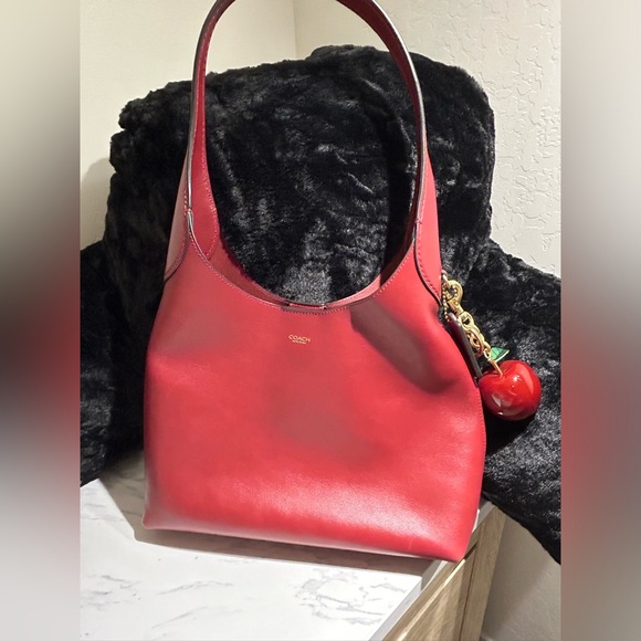 Coach | Bags | Coach Brooklyn 28 Bag Dark Ruby | Poshmark